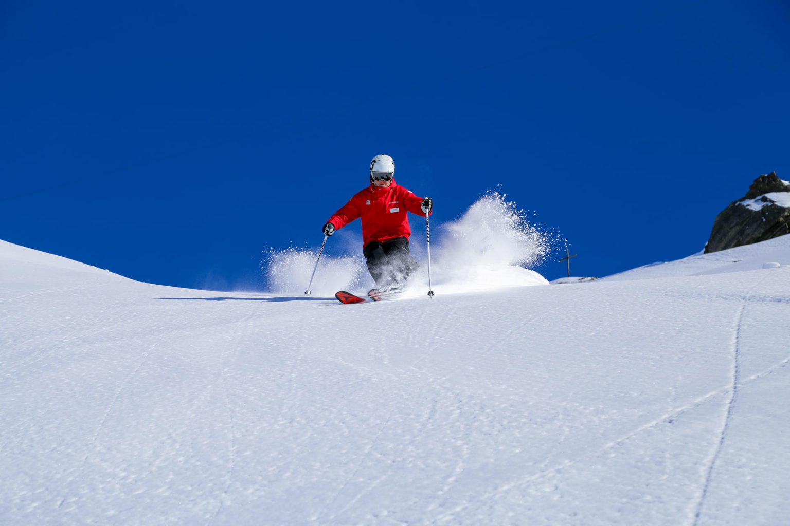 Skiing ability levels Hochzeiger Jerzens Pitztal Ski School